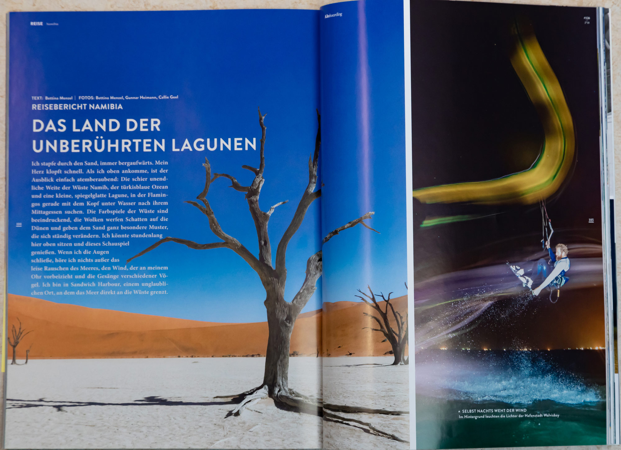 Gunnar Heilmann in the Press - showing his Light Painting Photography