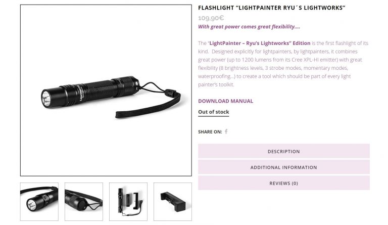 Flashlights for Light Painting - Guide to find your right Flashlight