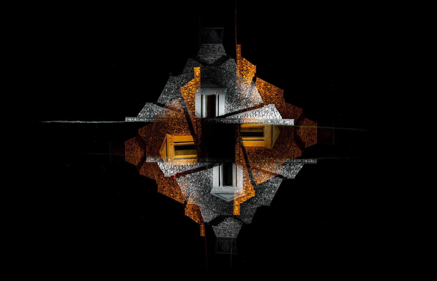 Camera Rotation - Light Painting Photography by Gunnar Heilmann